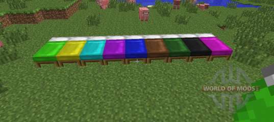 Dyeable Beds [1.6.4] para Minecraft