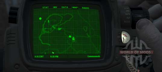 Immersive Map 4k - BLUEPRINT - Full Squares para Fallout 4