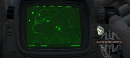 Immersive Map 4k - BLUEPRINT - No Squares para Fallout 4