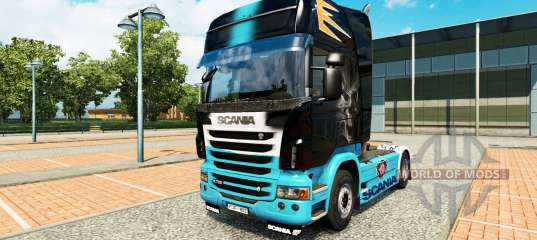 La piel Scania R de Scania truck para Euro Truck Simulator 2