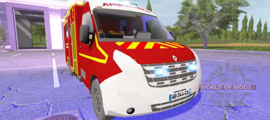 Renault Master Ambulance para Farming Simulator 2017