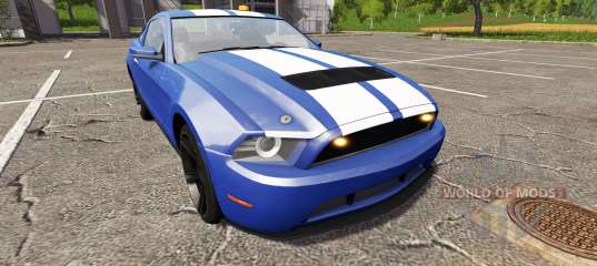 Ford Mustang GT road rage light addon para Farming Simulator 2017