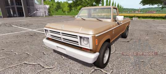 Lizard Pickup Rodeo 100 right hand drive para Farming Simulator 2017