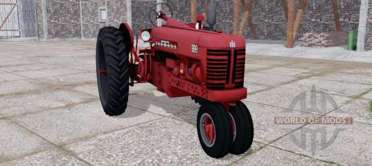 Farmall 300 dark red para Farming Simulator 2017