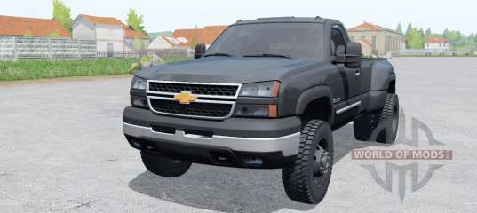 Chevrolet Silverado 3500 Regular Cab Duramax para Farming Simulator 2017