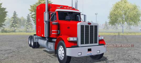 Peterbilt 378 Sleeper Cab v2.0 para Farming Simulator 2013