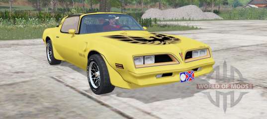 Pontiac Firebird Trans Am 1977 para Farming Simulator 2017