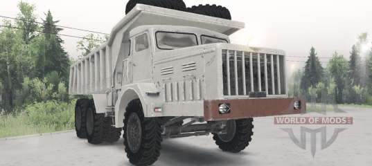 El MAZ-530 es un color beige claro para Spin Tires