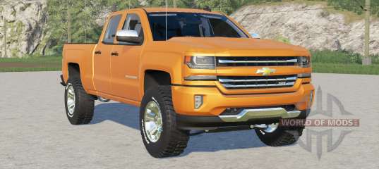 Chevrolet Silverado 1500 Doble Cabina (GMTK2) 2016〡 selección de ruedas ...