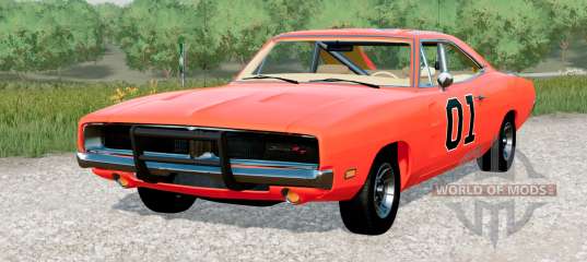 Dodge Charger RT General Lee 1969〡nuevos sonidos del motor para Farming ...