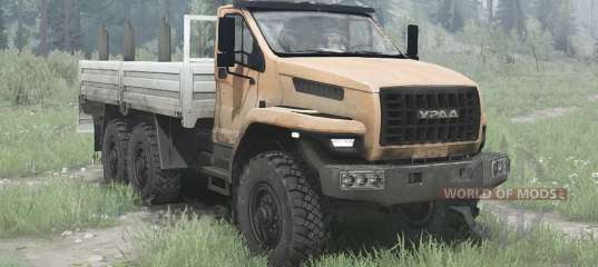 Ural-4320 Siguiente 6x6 para MudRunner