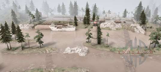 Mapa Río para MudRunner