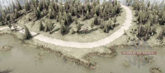 Prueba de mapa para MudRunner