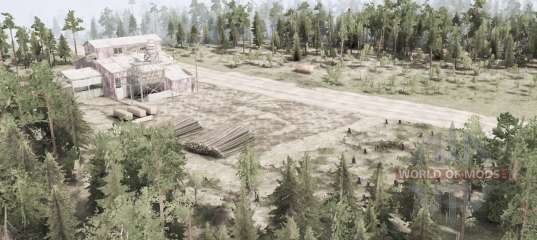 Mapa Cariboo para MudRunner