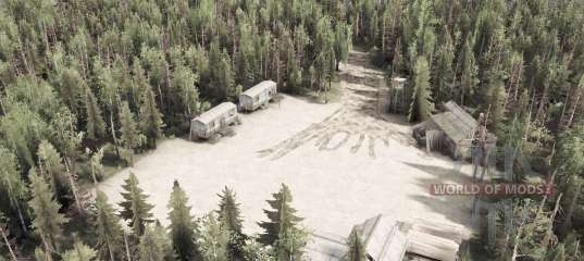 En el bosque para MudRunner