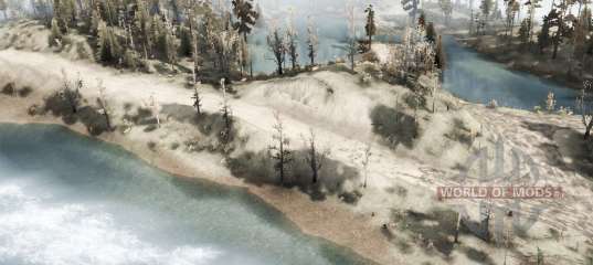 Mapa Cascada para MudRunner