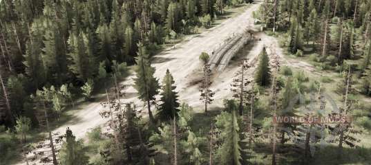 Trabajo en el bosque para MudRunner
