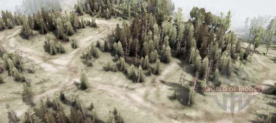 Mapa Ridge para MudRunner