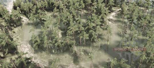Bosque pantanoso para MudRunner