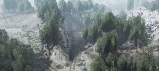 Mapa Boondocks para MudRunner