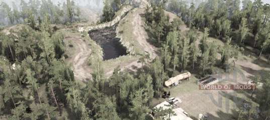 El Parque Caves Trail para MudRunner