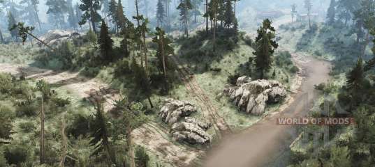 Cascada. Variante 2 para MudRunner