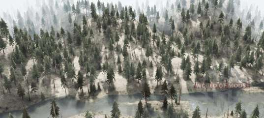 Mapa Wasteland para MudRunner