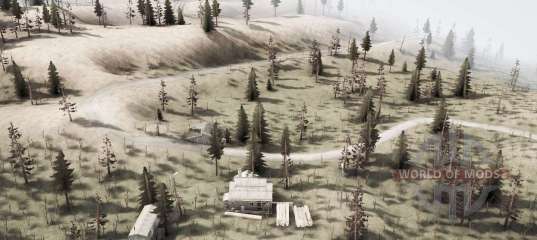 Mapa Serpentine para MudRunner