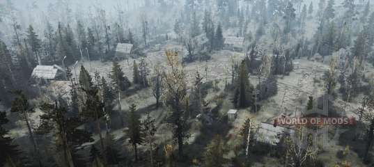 Mapa Colinas para MudRunner