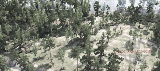 Mapa Bosque para MudRunner