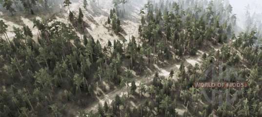 Mapa Cariboo para MudRunner