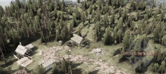 Mapa Bosque para MudRunner