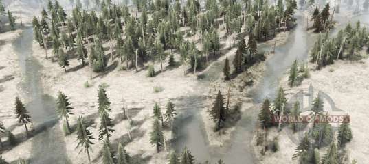 Mapa Wasteland para MudRunner