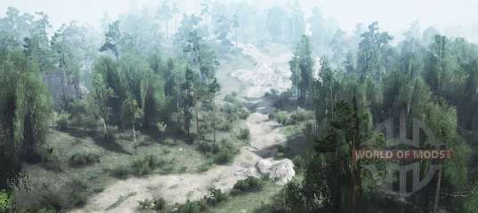 Sendero rural para MudRunner