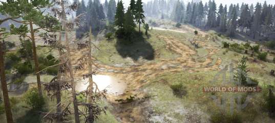 Costa de grava para MudRunner