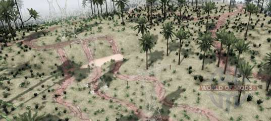 Senderos escénicos de la isla para MudRunner