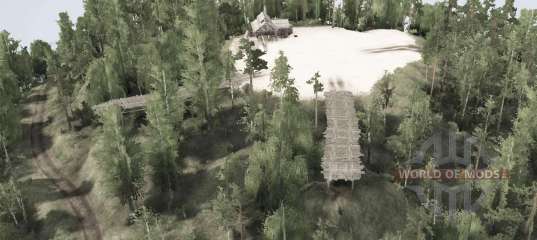 Isla Arkham para MudRunner