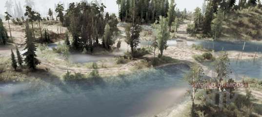 Mapa Rural para MudRunner