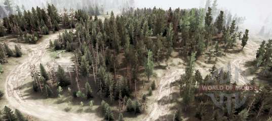 Mapa Ridge para MudRunner