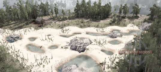 El Parque Caves Trail para MudRunner