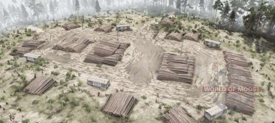 Mapa Mezhgorye para MudRunner