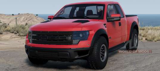 Ford F-150 SVT Raptor Special Edition 2013 para BeamNG Drive