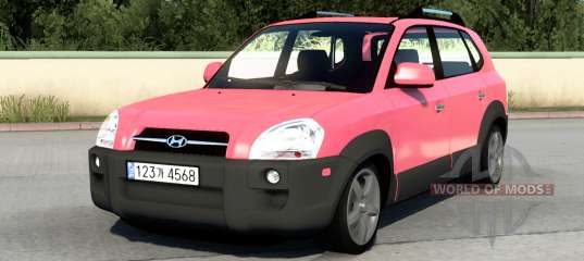 Hyundai Tucson Tulip para American Truck Simulator