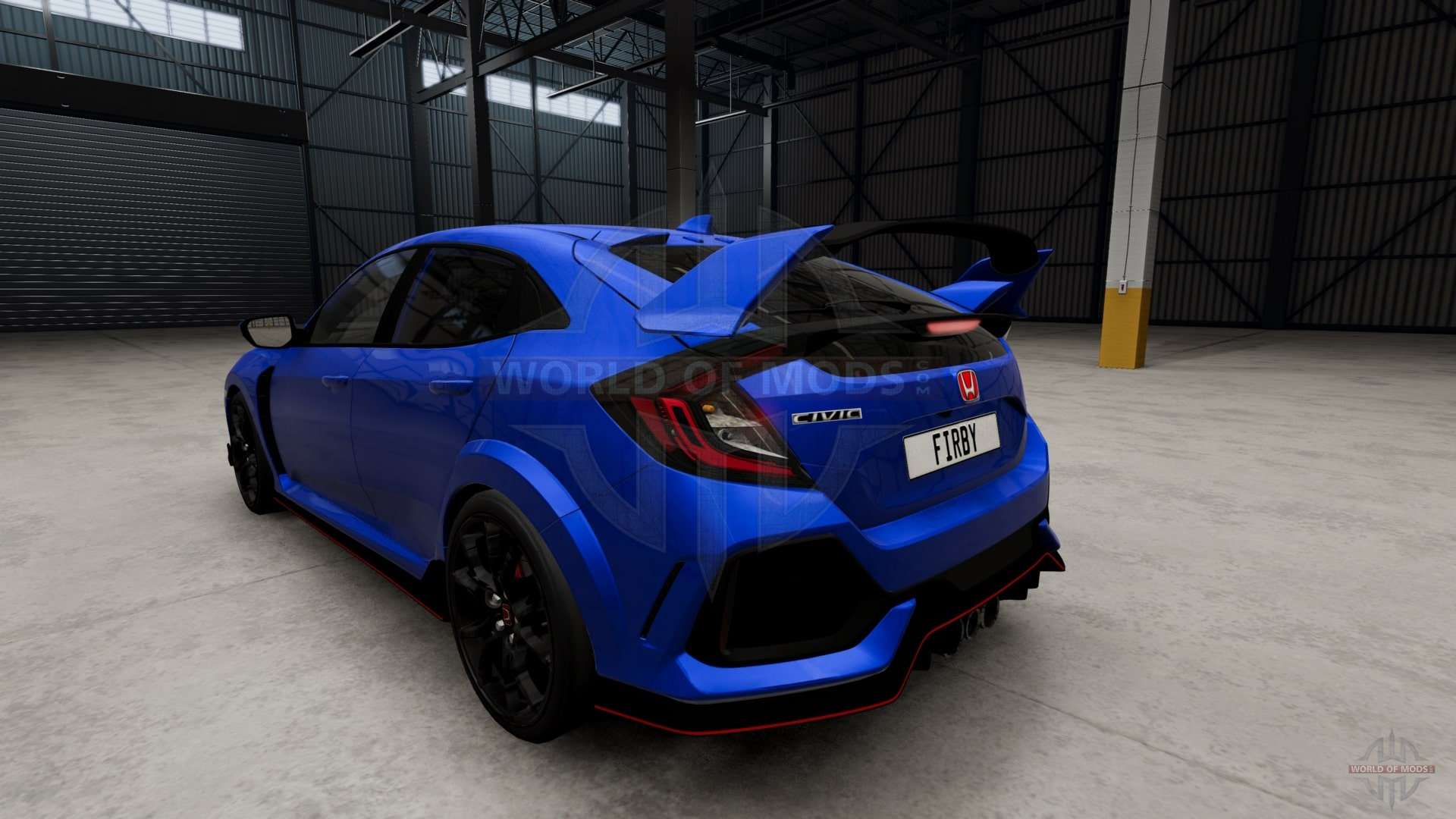 Honda Civic Typer-R 2017 para BeamNG Drive